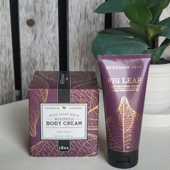 Beekman 1802 | Bath & Body | New Beekman Fig Leaf Pure Goat Milk Whipped Body Cream Hand Lotion ...